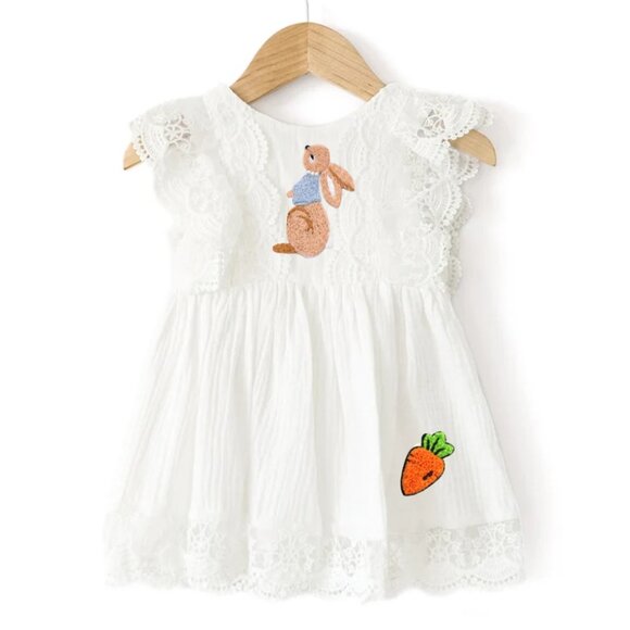 boutique | Dresses | Peter Rabbit Lace Boho Birthday Outfit Dress ...